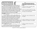 3rd Grade Reading Comprehension Worksheets | Third Grade Passages