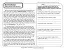 5th Grade Reading Comprehension Worksheets | Fifth Grade Passages