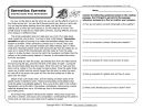 5th Grade Reading Comprehension Worksheets | Fifth Grade Passages
