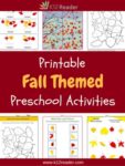 Fall Preschool Theme Activities | Printable Classroom Lessons