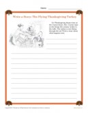 Write a Thanksgiving Story - Reading Worksheets, Spelling, Grammar ...