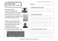 A Job For Bob | 1st Grade Reading Comprehension Worksheet Wk 11