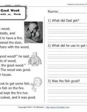 1st Grade Reading Comprehension Worksheets | FIrst Grade Passages