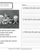1st Grade Reading Comprehension Worksheets | FIrst Grade Passages