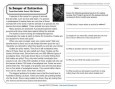 In danger of Extinction | 3rd Grade Reading Comprehension Worksheet