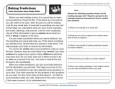 Making Predictions | 3rd Grade Reading Comprehension Worksheet
