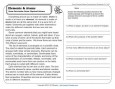 Elements and Atoms | 3rd Grade Reading Comprehension Worksheet