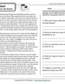 5th Grade Reading Comprehension Worksheets | Fifth Grade Passages