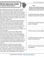 5th Grade Reading Comprehension Worksheets | Fifth Grade Passages