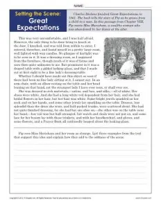 Setting the Scene: Great Expectations | 9th - 10th Grade Reading ...