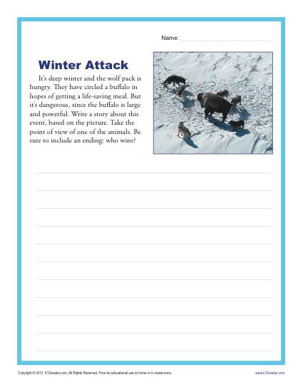 5th Grade Narrative Writing Prompts