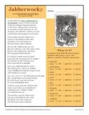 The Jabberwocky | 7th Grade Reading Comprehension Worksheet