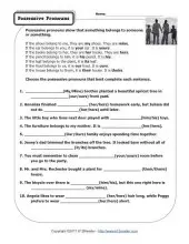 Pronoun Worksheets | Pronoun Definition and Pronoun Lessons