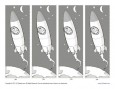 Free Printable Bookmarks for Kids - Rockets!