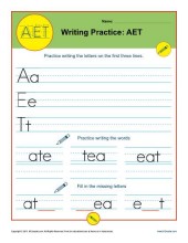 Handwriting Worksheets | Kindergarten