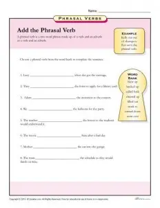 Parts of Speech Worksheets | Printable Grammar Activities