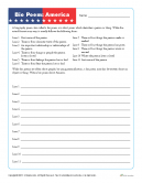Printable Fourth of July Bio Poem:America