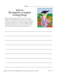 Autumn Writing Prompt | The Scarecrow’s Surprise