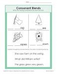 Phonics Worksheets for Kindergarten, First, and Second Grade