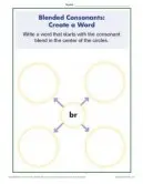Consonant Worksheets for Kindergarten and First Grade
