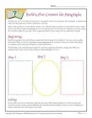 Build a Plot: Connect the Paragraphs Worksheet