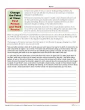 Point of View Worksheets