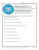 Single Subject to a Compound Subject | Printable Worksheet