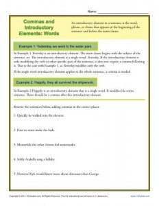 Punctuation Worksheets | Capitalization, Commas, Quotation Marks