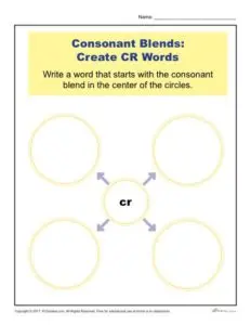 Consonant Blends | Kindergarten and 1st Grade Worksheets and Activities