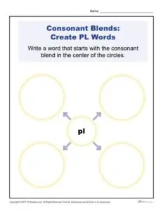 Consonant Blends | Kindergarten and 1st Grade Worksheets and Activities