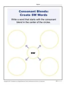 Consonant Blends | Kindergarten and 1st Grade Worksheets and Activities