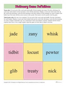 Dictionary Skills Worksheets | Definitions