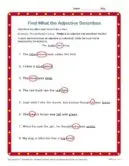 Printable Parts of Speech Activity for 1st - 3rd Grade