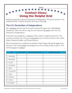 Context Clues Worksheets | Reading Comprehension Activities
