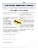 Jack and Jill: A Village Story | Reading Comprehension Worksheets