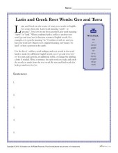 Root Words Archives - Reading Worksheets, Spelling, Grammar ...