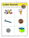 Letter Sounds: N | Preschool Letter Worksheet