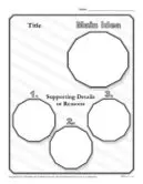 Main Idea Graphic Organizer | Main Ideas and Supporting Details