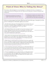 Point of View Worksheets