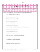 Word Usage Worksheets | Language Arts Activities