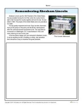 Abraham Lincoln's Birthday | Write a Memorial