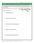 Diagramming Sentences Worksheets: Direct and Indirect Objects