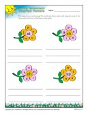 Spring Flowers Consonant Diagraph Worksheet