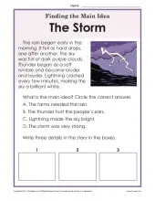 Reading Worksheets | Language Arts Lesson Activities