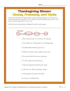 Printable Thanksgiving Worksheets