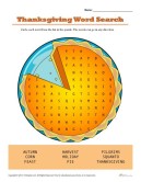 Thanksgiving Activity for Kids | Word Search
