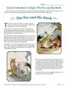 Aesop's The Fox and the Stork - Literature Comprehension Set