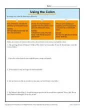 Punctuation Worksheets | Capitalization, Commas, Quotation Marks