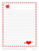 Valentine's Day Writing Paper for Kids | Free Printable Templates