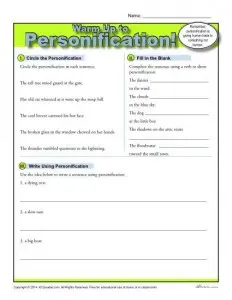 Figurative Language - Worksheets & Resources | K12Reader